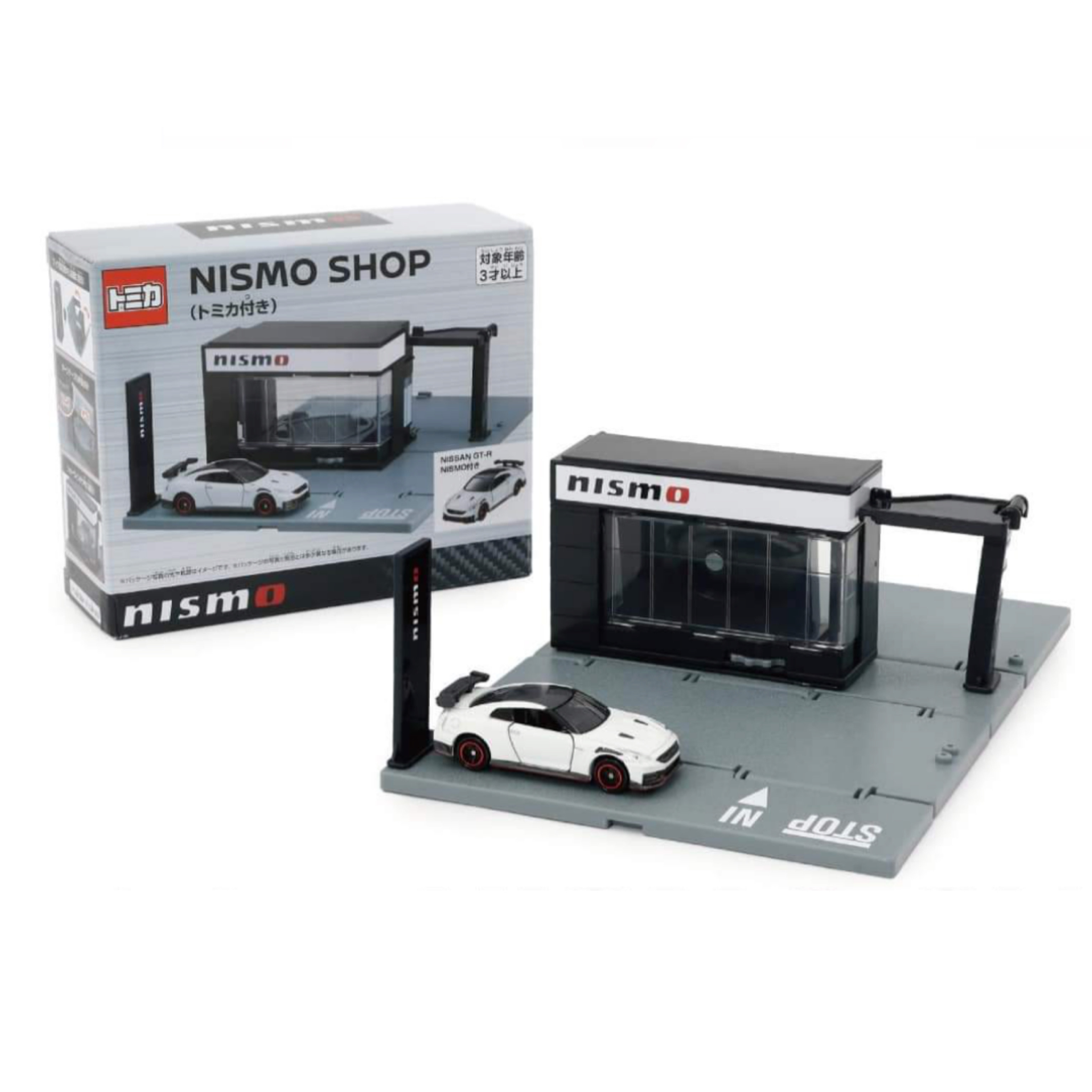 Tomica Nismo Shop + GT-R R35 Set