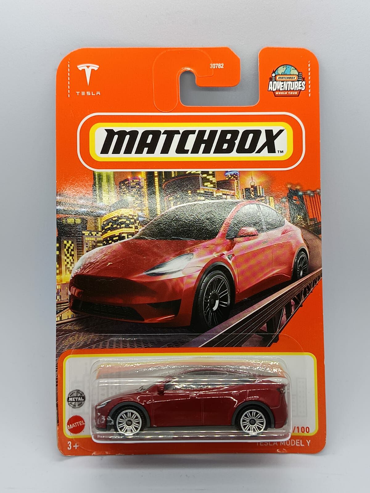 MATCHBOX TESLA MODEL Y RED