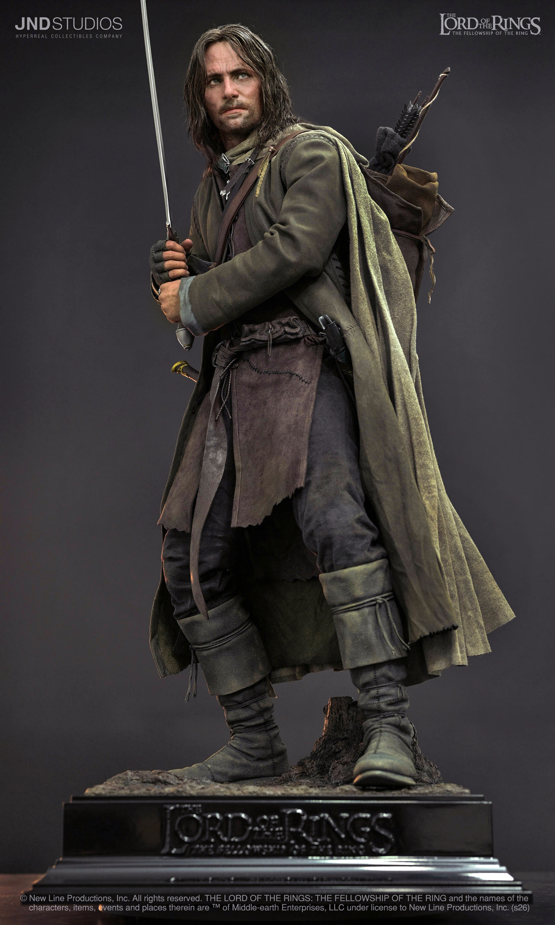 JND STUDIOS 1/3 Aragorn of LOTR The Lord of the Rings 魔