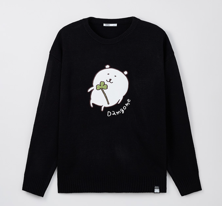 Damgome ! SPAO Winter is Coming 針織毛衣 BLACK