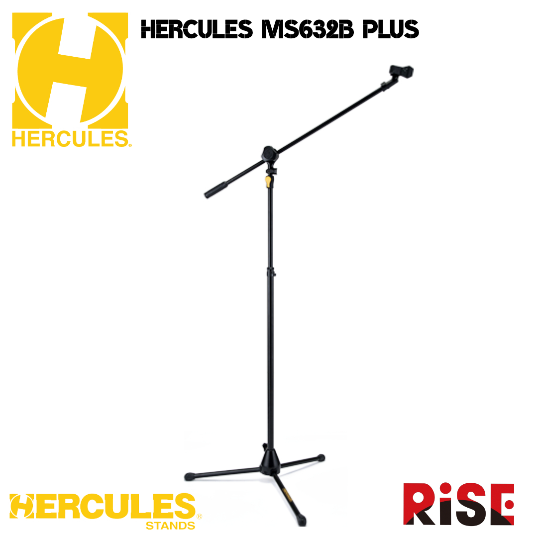 HERCULES MS632B PLUS 直斜兩用 麥克風架 海克力斯 附贈麥克風夾頭