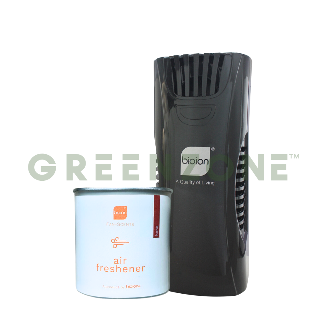 Bioion Air Freshener 2-in-1 Auto Fan Dispenser
