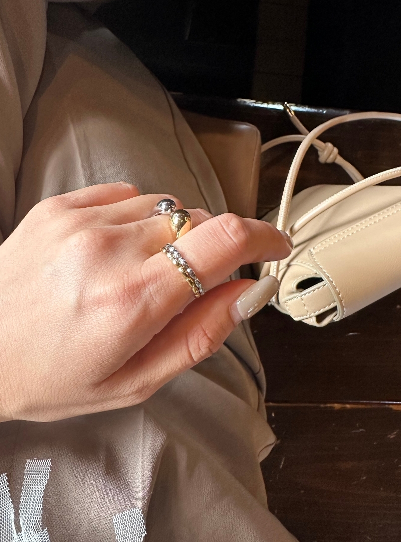 SS rice bead ring | none tw