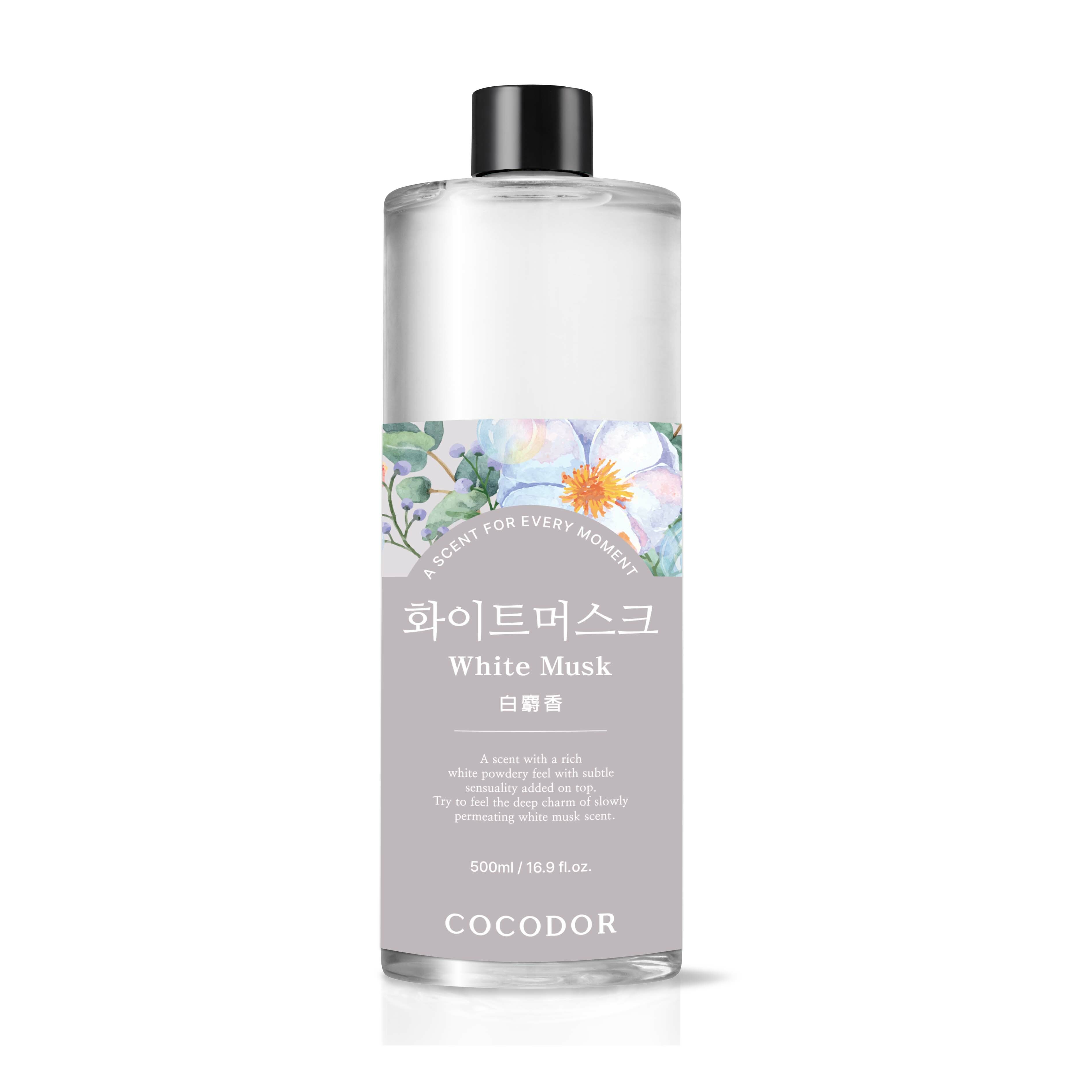 COCODOR-擴香補充瓶500ml-白麝香 White Musk