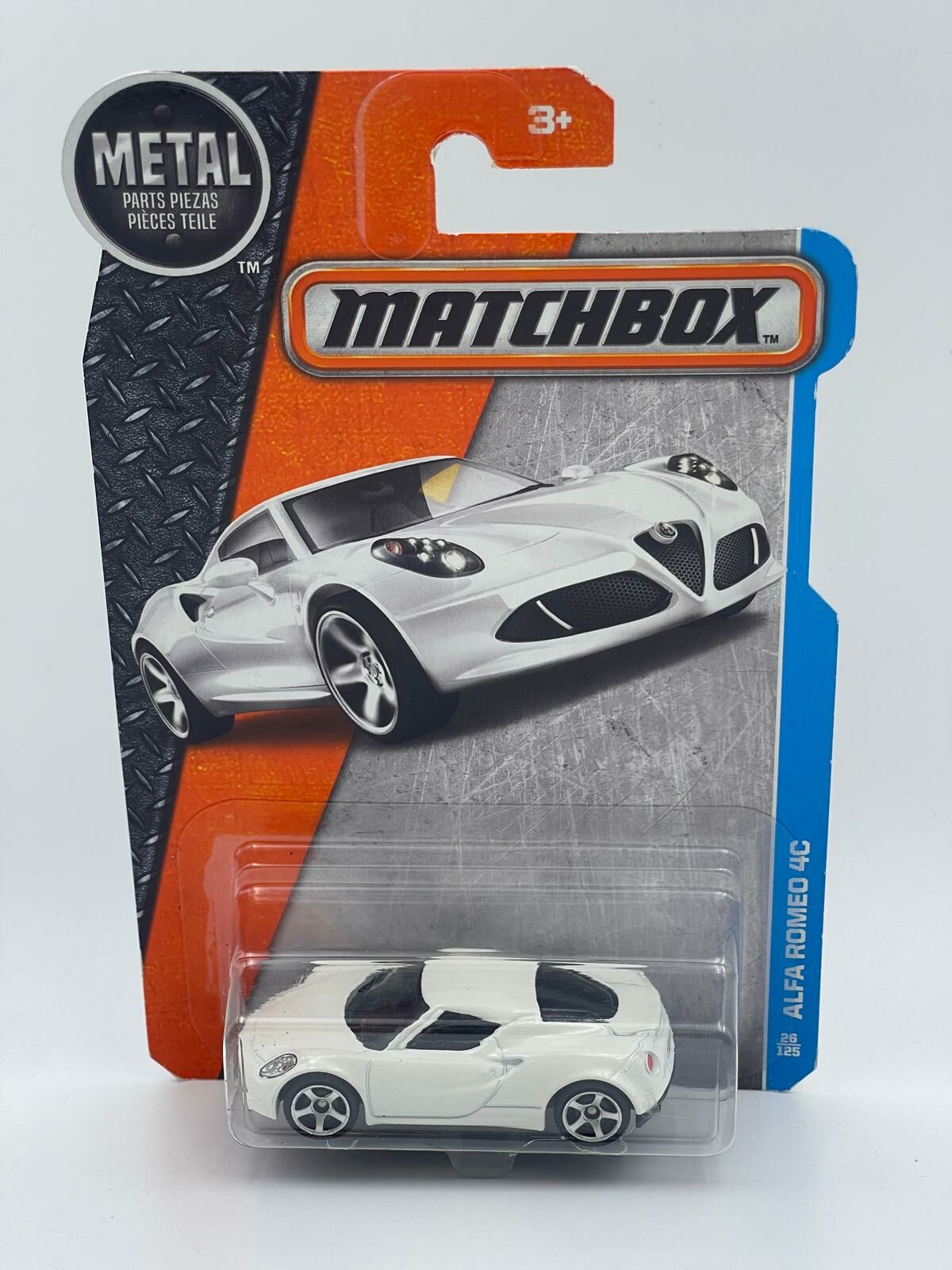 MATCHBOX ALFA ROMEO 4C WHITE