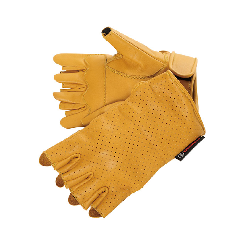 DEGNER TG-31MH 半指 皮革手套 防摔手套