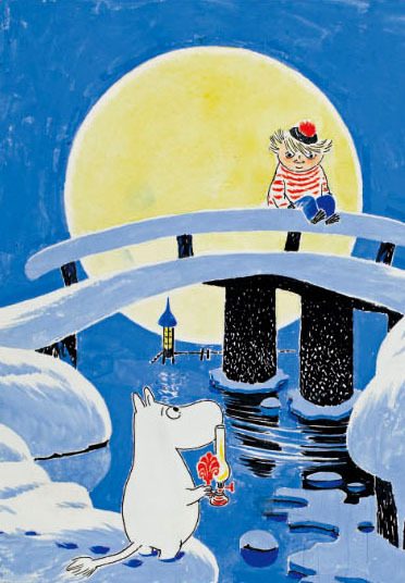 Moomin 80th Anniversary Printmaking A