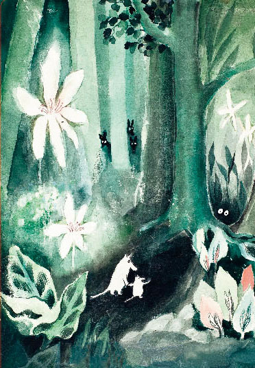 Moomin 80th Anniversary Printmaking A