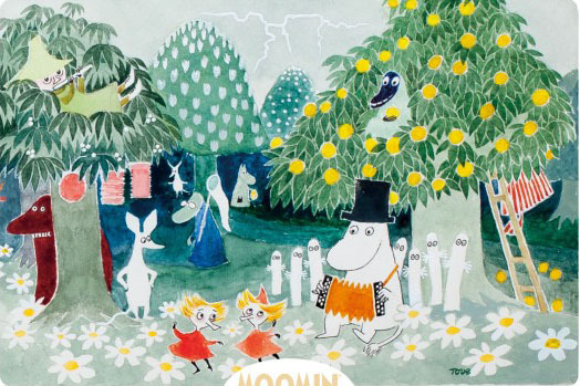 Moomin 80th Anniversary Printmaking A
