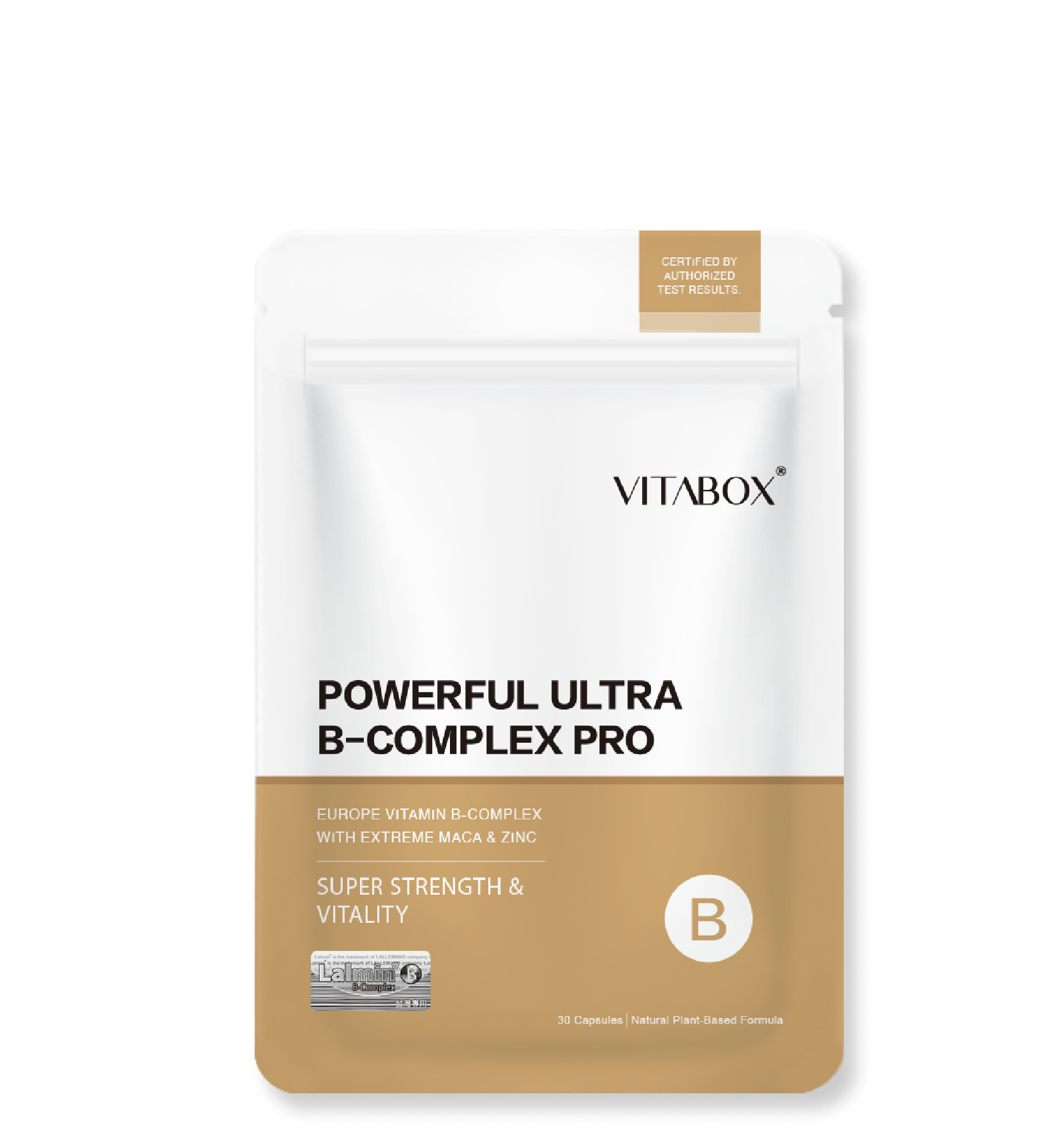 歐洲天然酵母維生素B群+2000%頂級黑瑪卡+鋅酵母 VITABOX®【威猛專科】