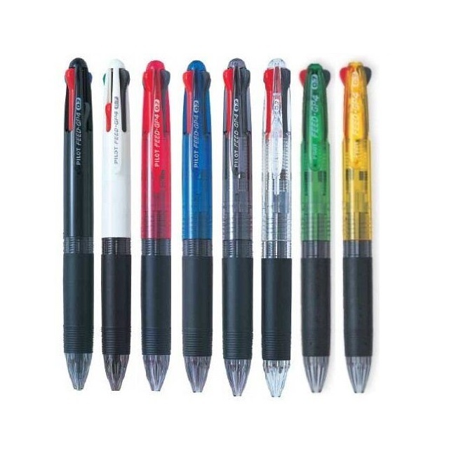 Pilot 百樂牌 4色按制原子筆 BPKG-35R Feed GP4 0.7mm