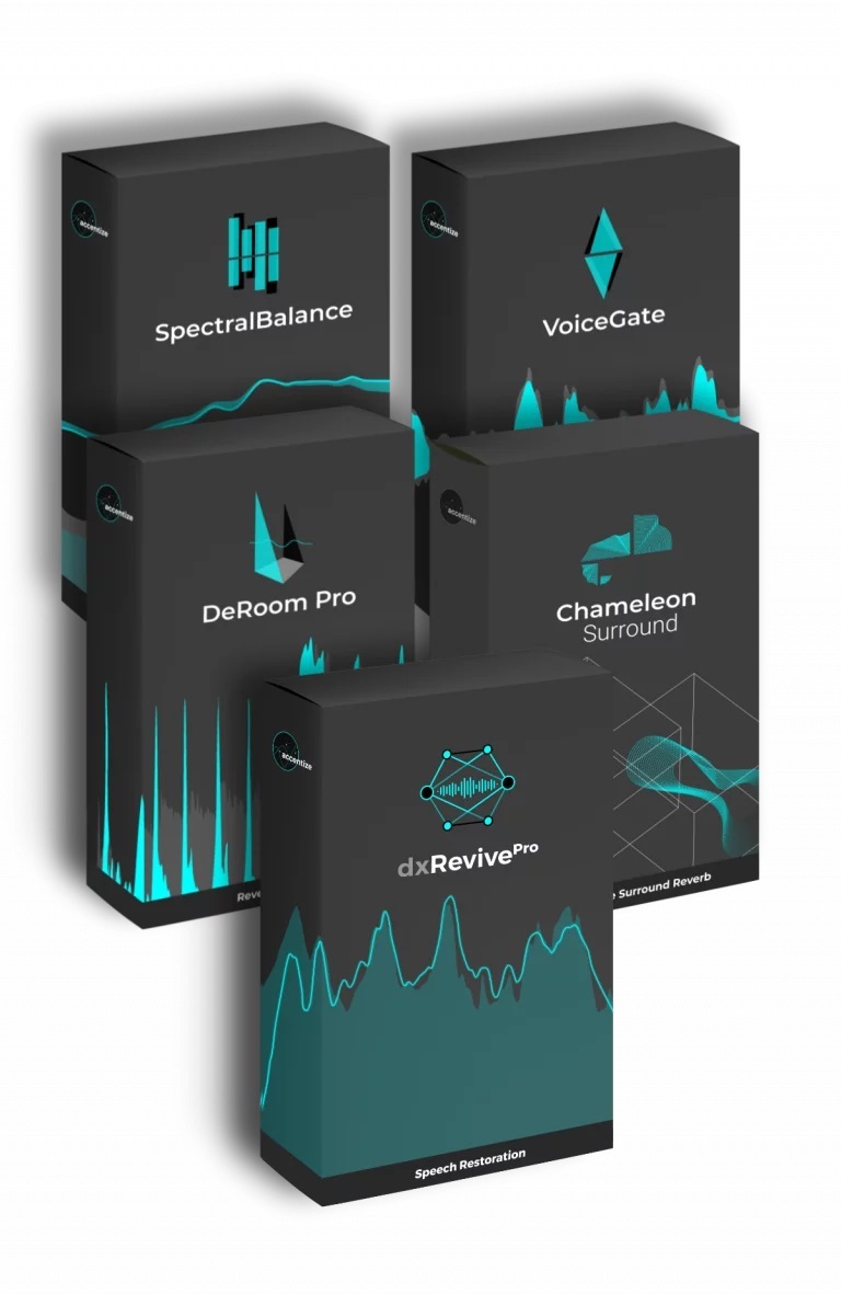 Accentize Complete Pro Bundle Plugins 效果器組合包 (序號下載版)