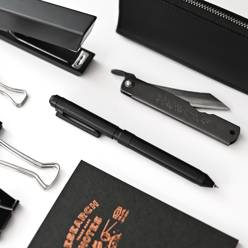 Craft Design Technology x ZEBRA SHARBO 黑色多功能筆