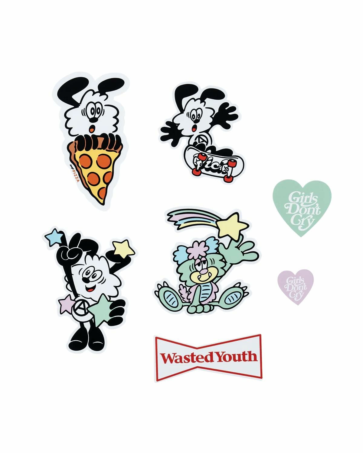 Verdy Visty Complex Sticker Pack - Multi