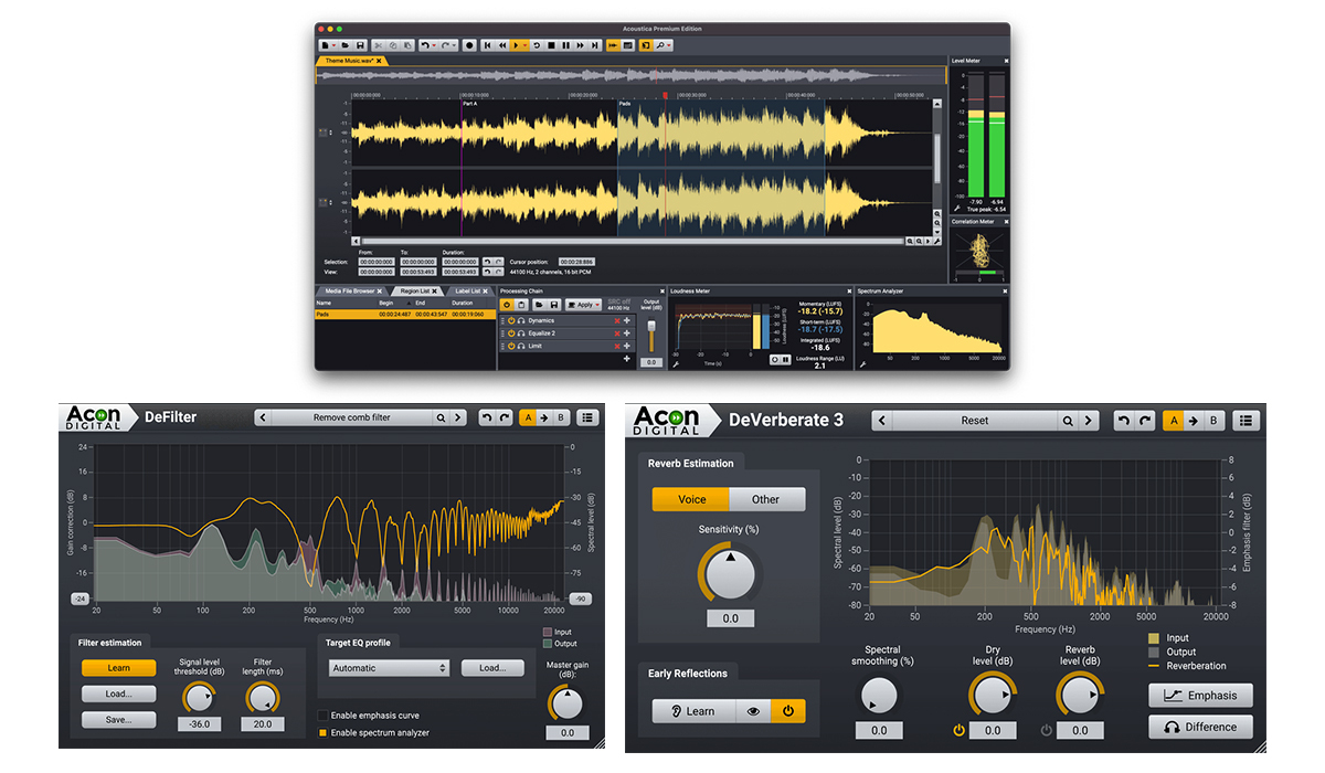 Acon Acoustica Post Production Suite 音樂後期製作套組 (序號下載版)
