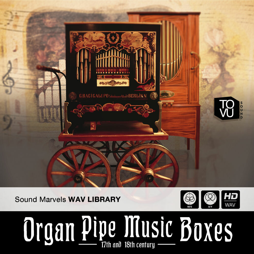 Tovusound Organ Pipe Music Boxes 管風琴音樂盒 (序號下載版)