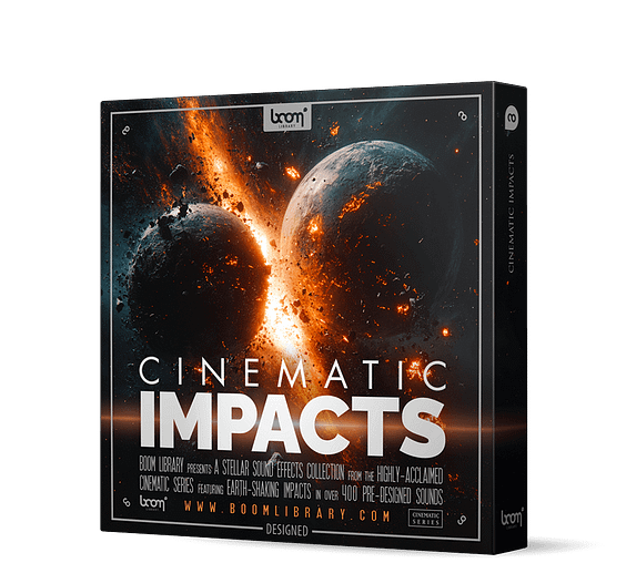 科幻撞擊音效素材 BOOM Library Cinematic Impacts - Designed