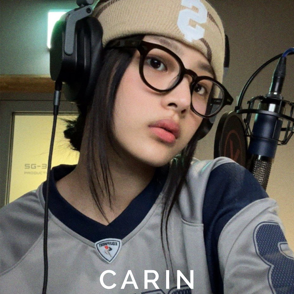 【CARIN】DENSE C3 復古方型膠框光學眼鏡 #NewJeans配戴款