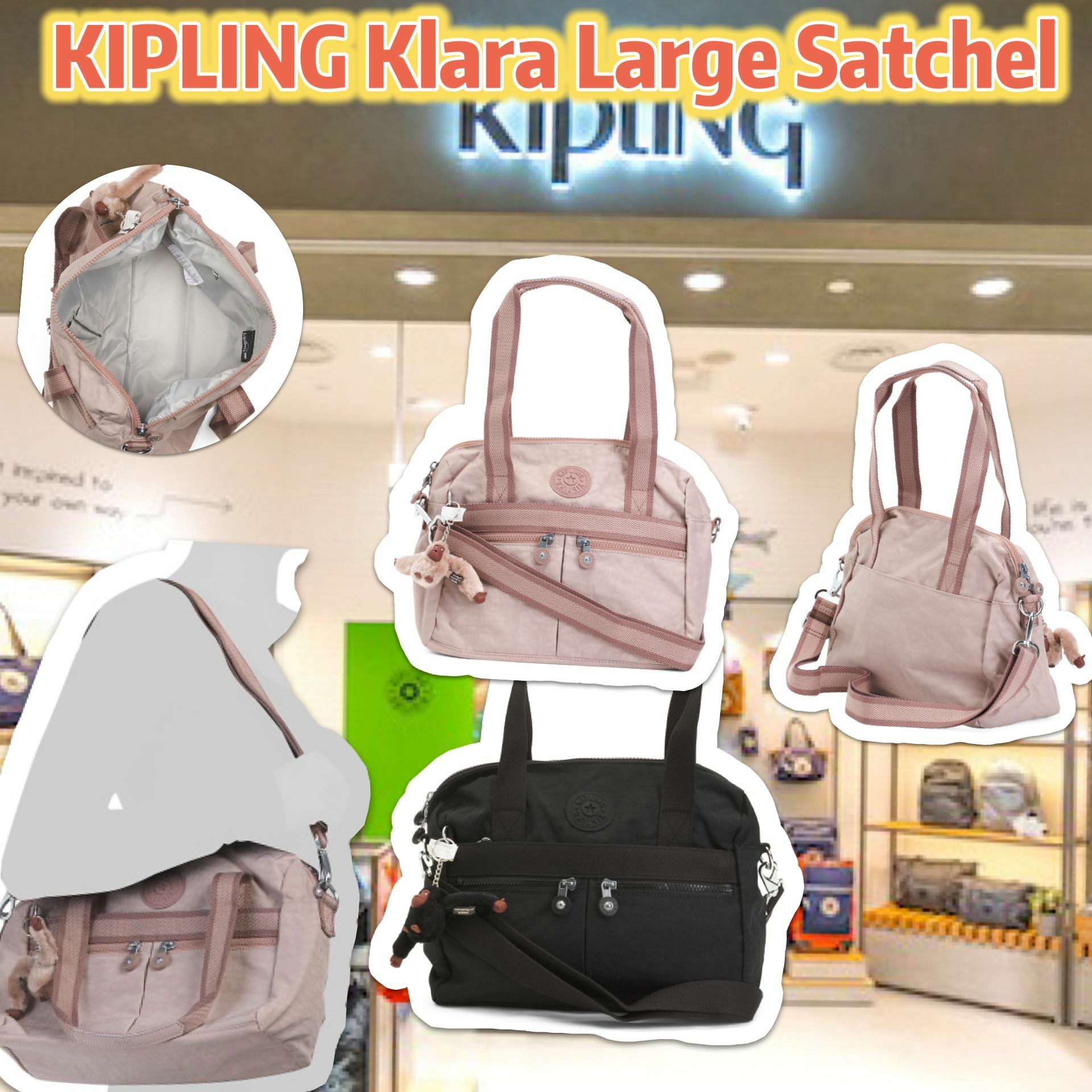 【預購】KIPLING Klara G121020 斜咩袋