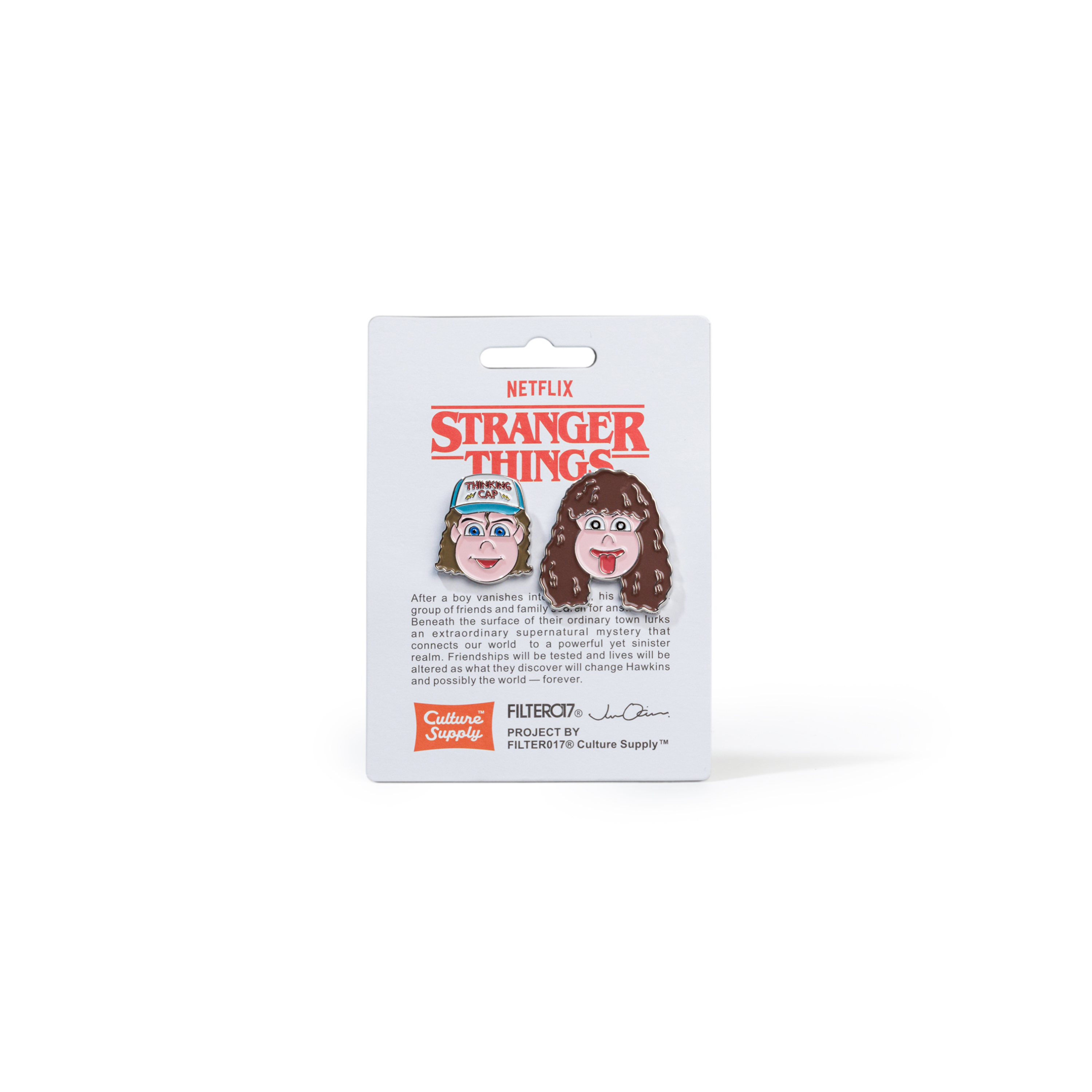 FILTER017 X Stranger Things X Jun Oson / 胸針組