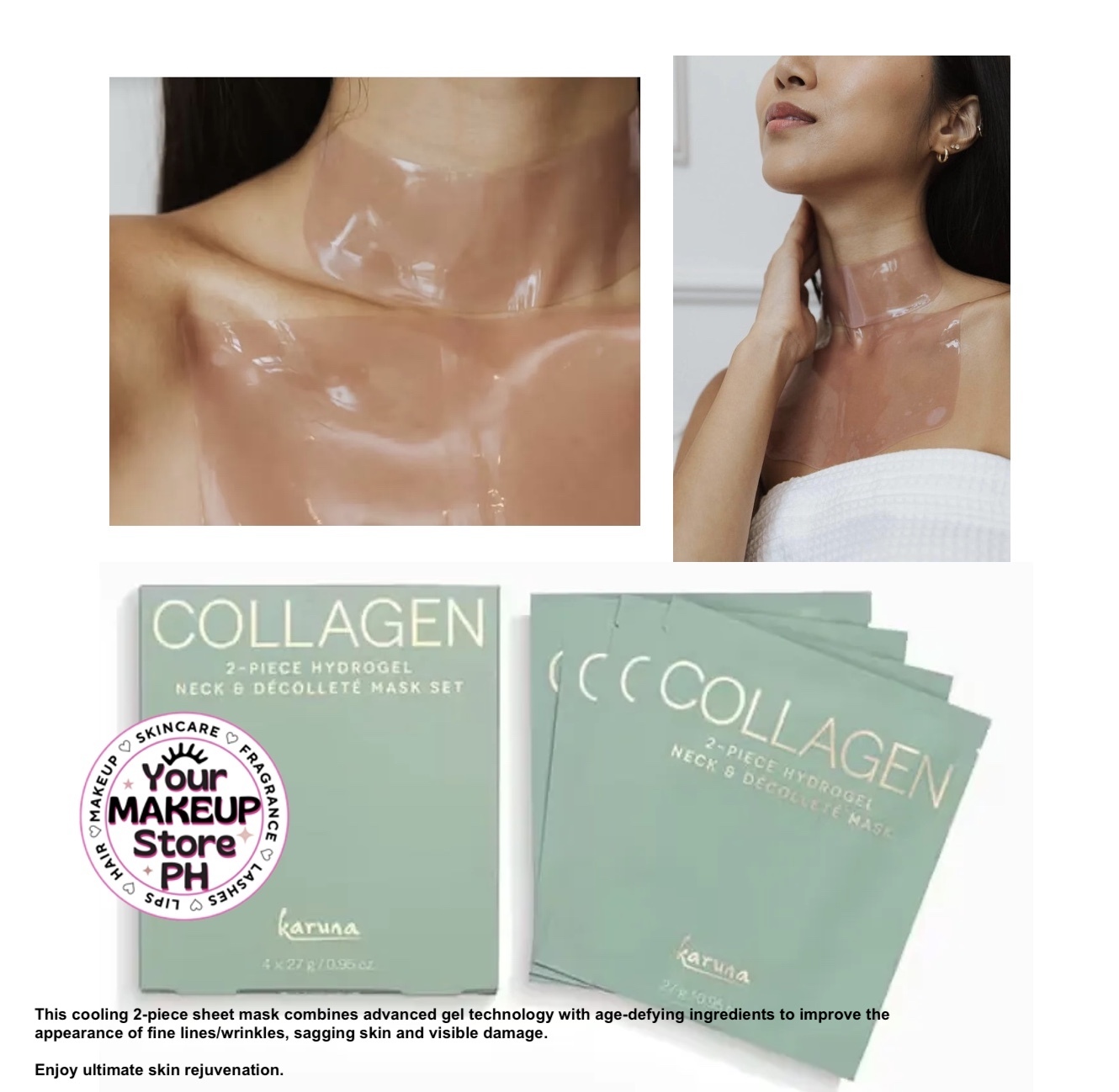 KARUNA Collagen Hydrogel Neck Mask