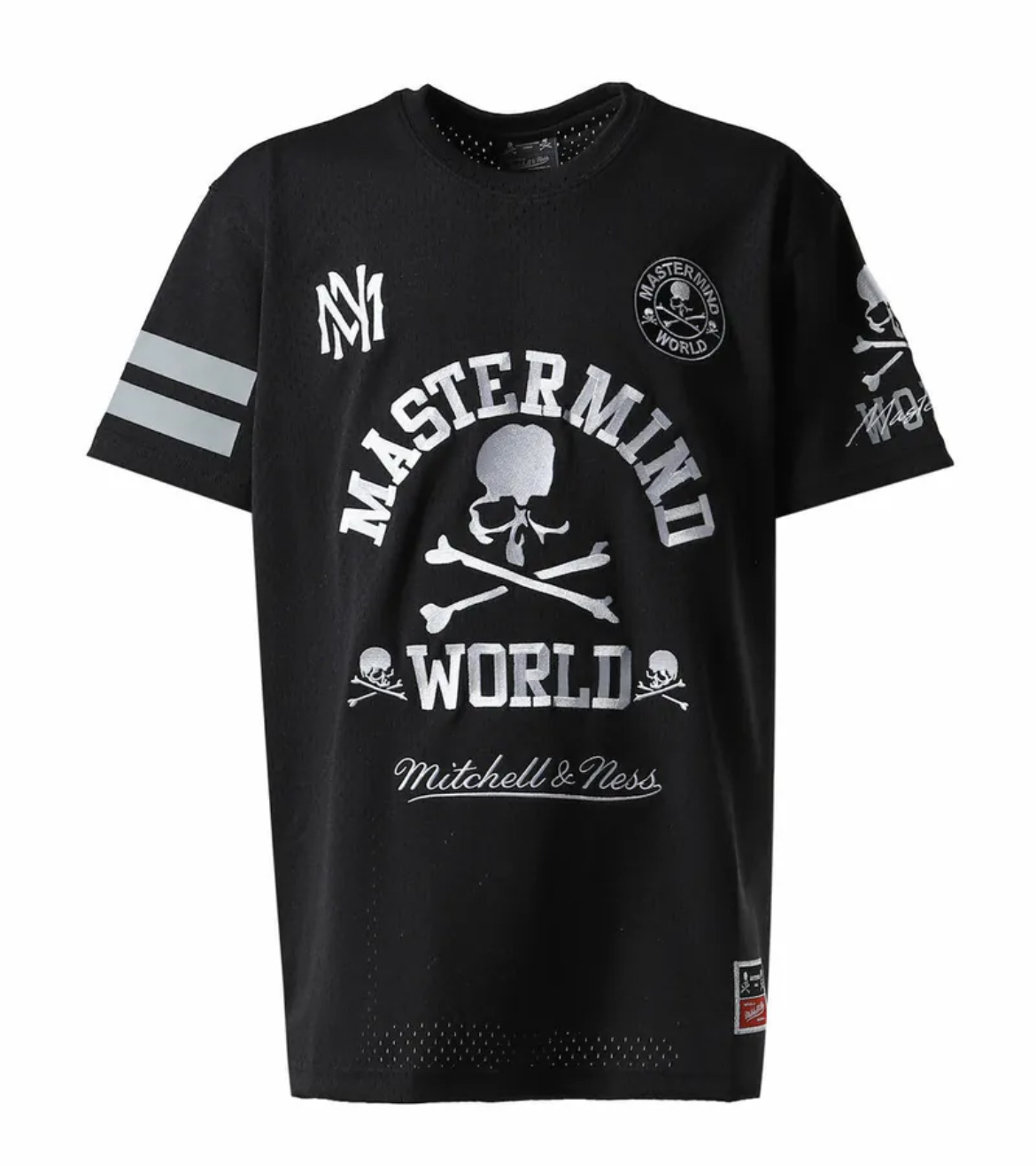 MASTERMIND WORLD X MITCHELL AND NESS MESH TEE