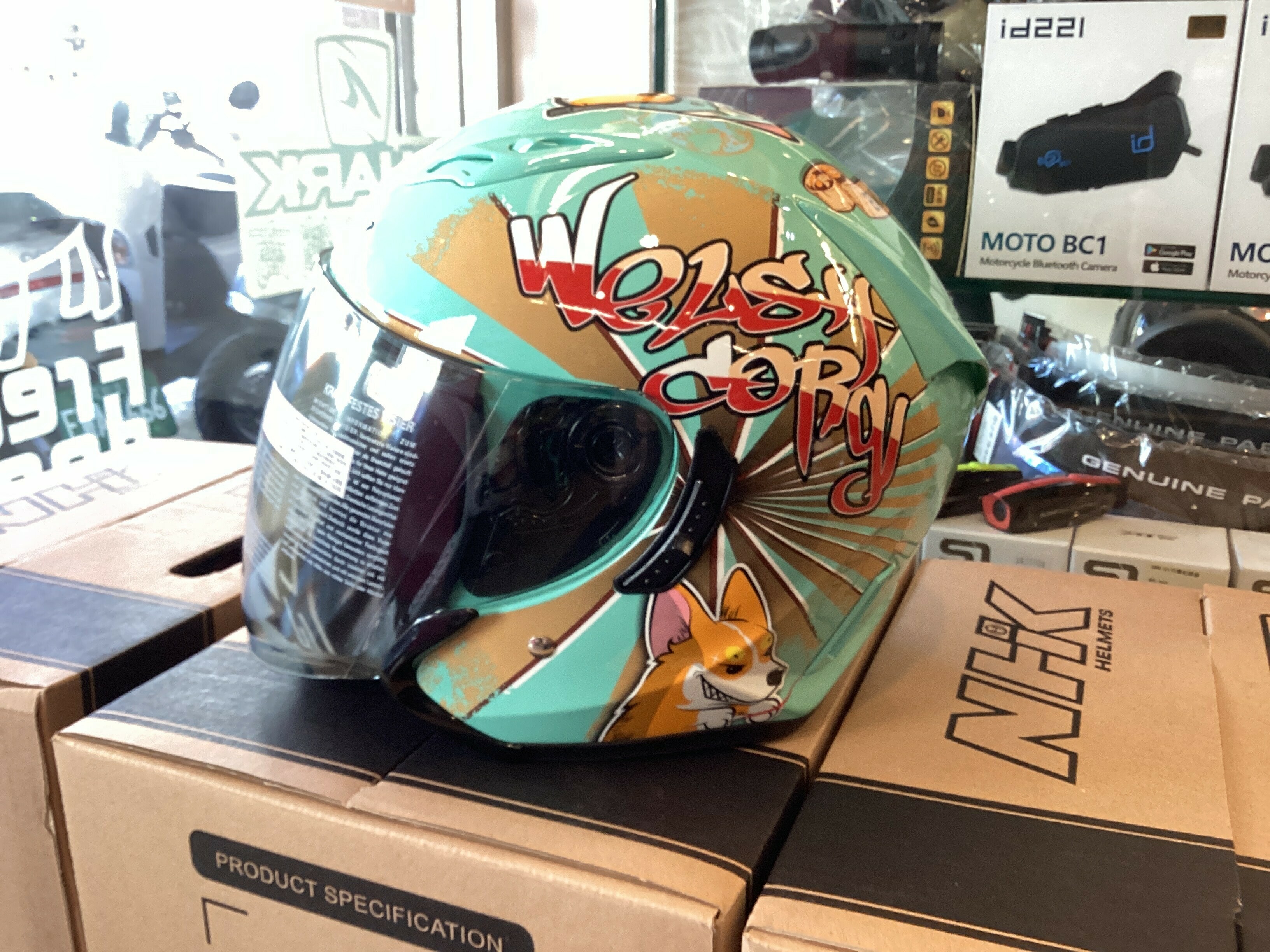 M2R J-5 #6 柯基 一般版 半罩式安全帽