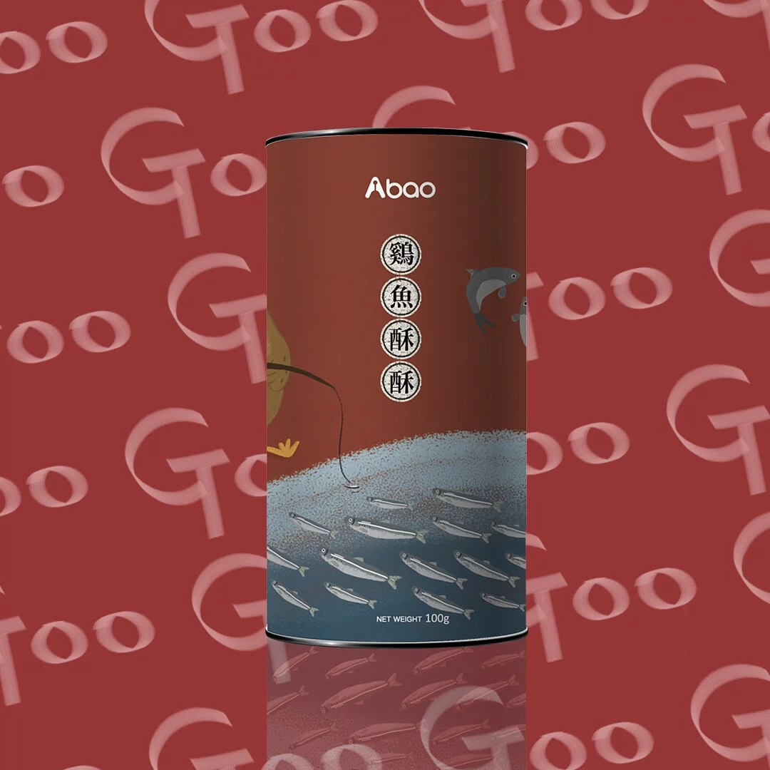 Abao原肉肉鬆 - 雞魚酥酥 (100g)