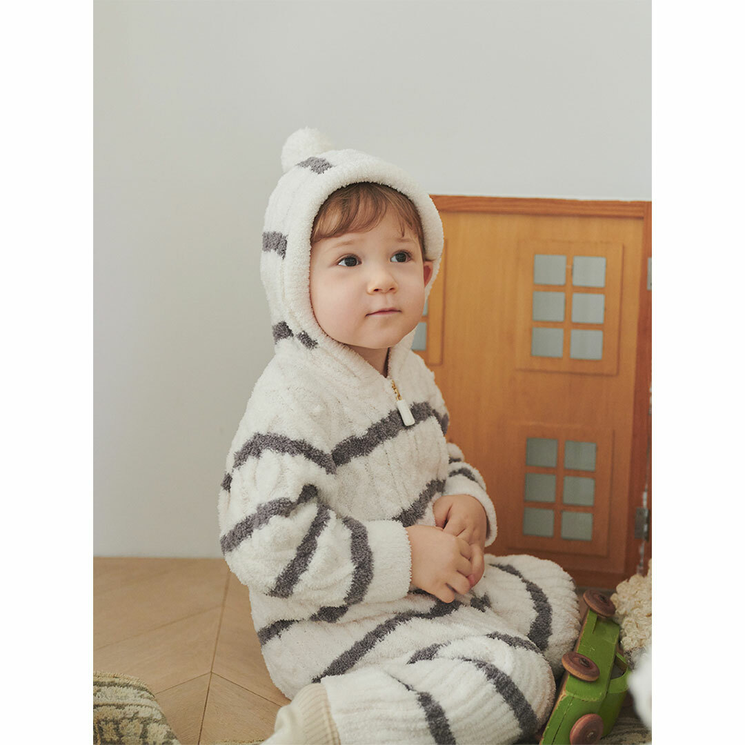 【gelato pique】【BABY】Baby Moco 橫間連身衣 PBNO245418