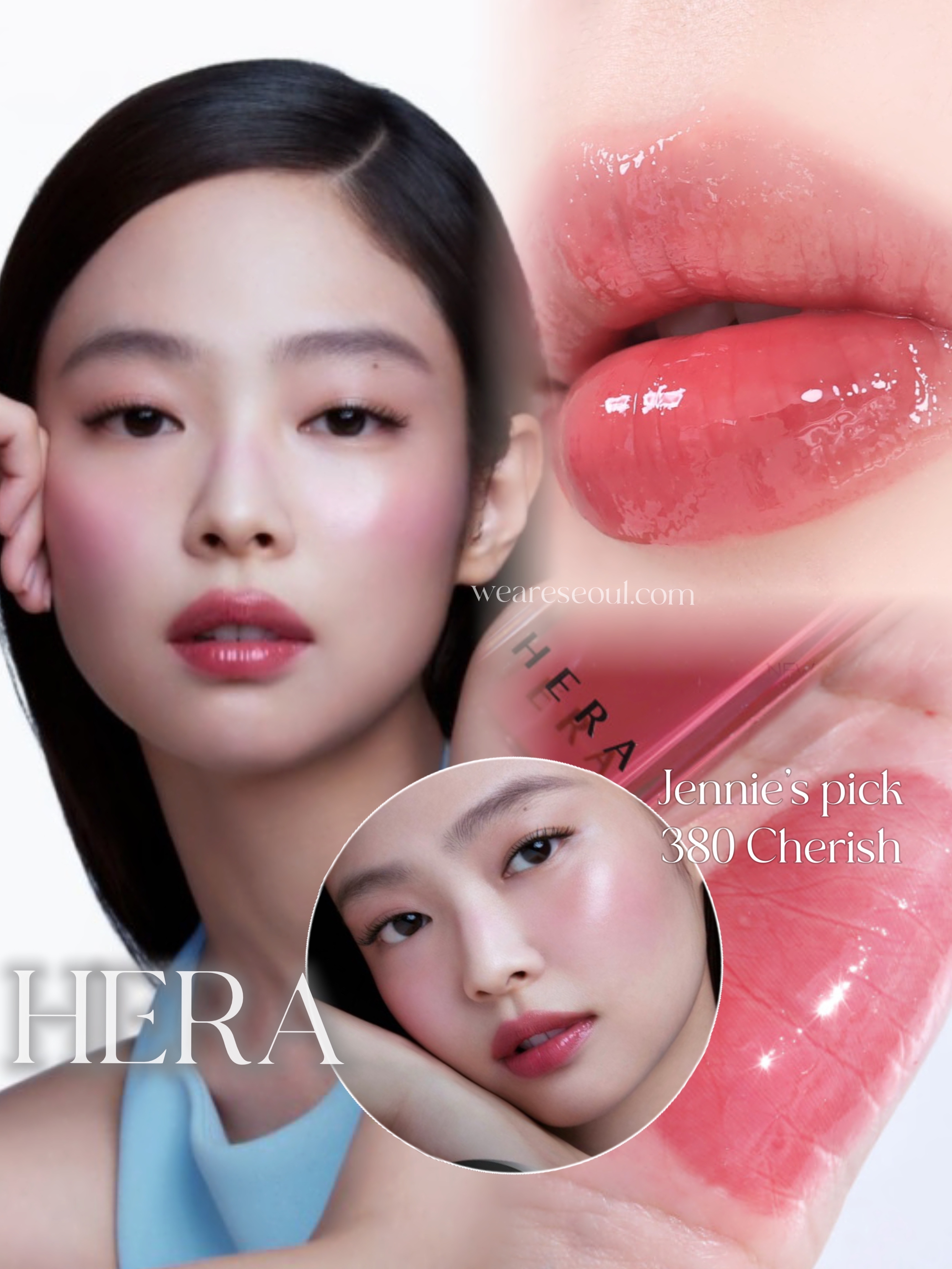 HERA 鏡光唇釉新色💖#380 Jennie’s Pick!! 401/102/422/462
