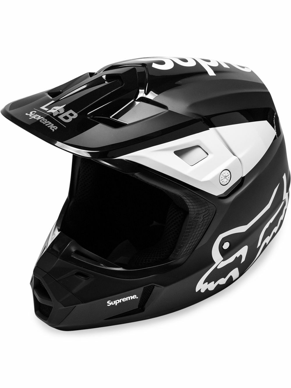 SUPREME FOX RACING V2 HELMET BLACK