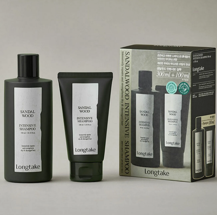 Longtake Sandalwood Intensive Shampoo 300mL + 100mL Spe
