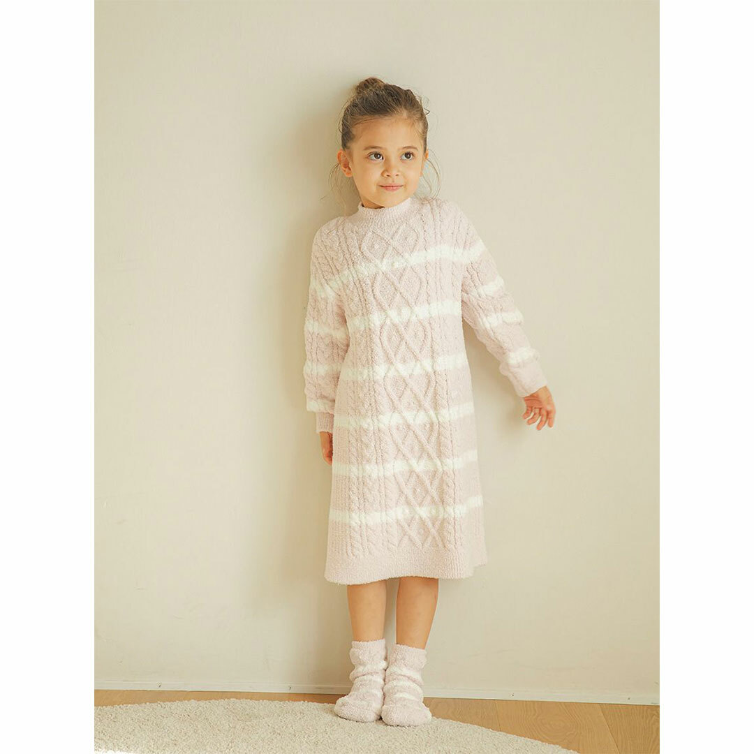 【gelato pique】【KIDS】Baby Moco 橫間連身裙 PKNO245414