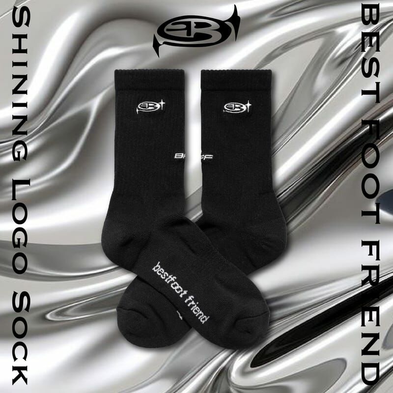 BFF Shining Logo Sock_BF24023