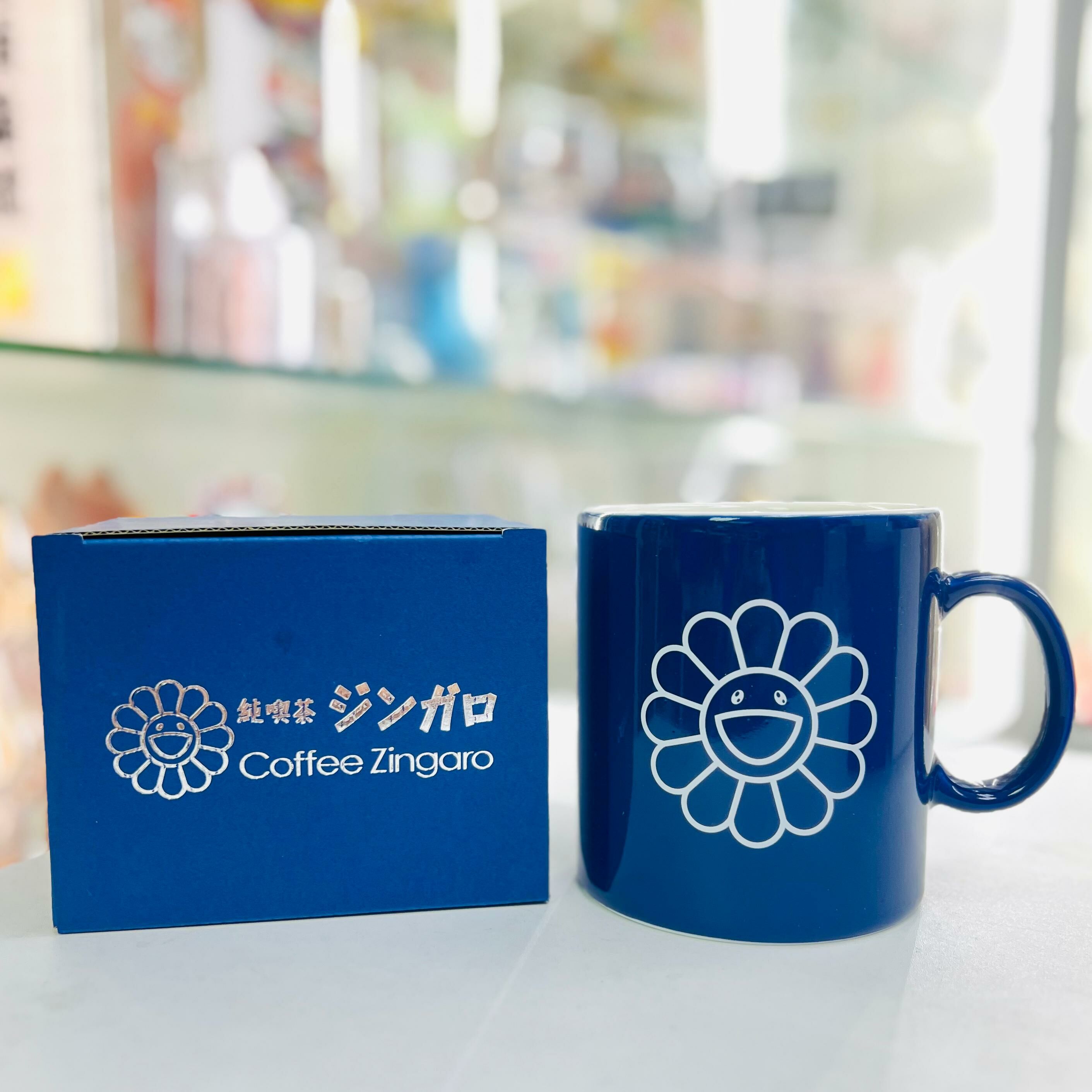 Murakami Coffee Zingaro Large Mug Blue