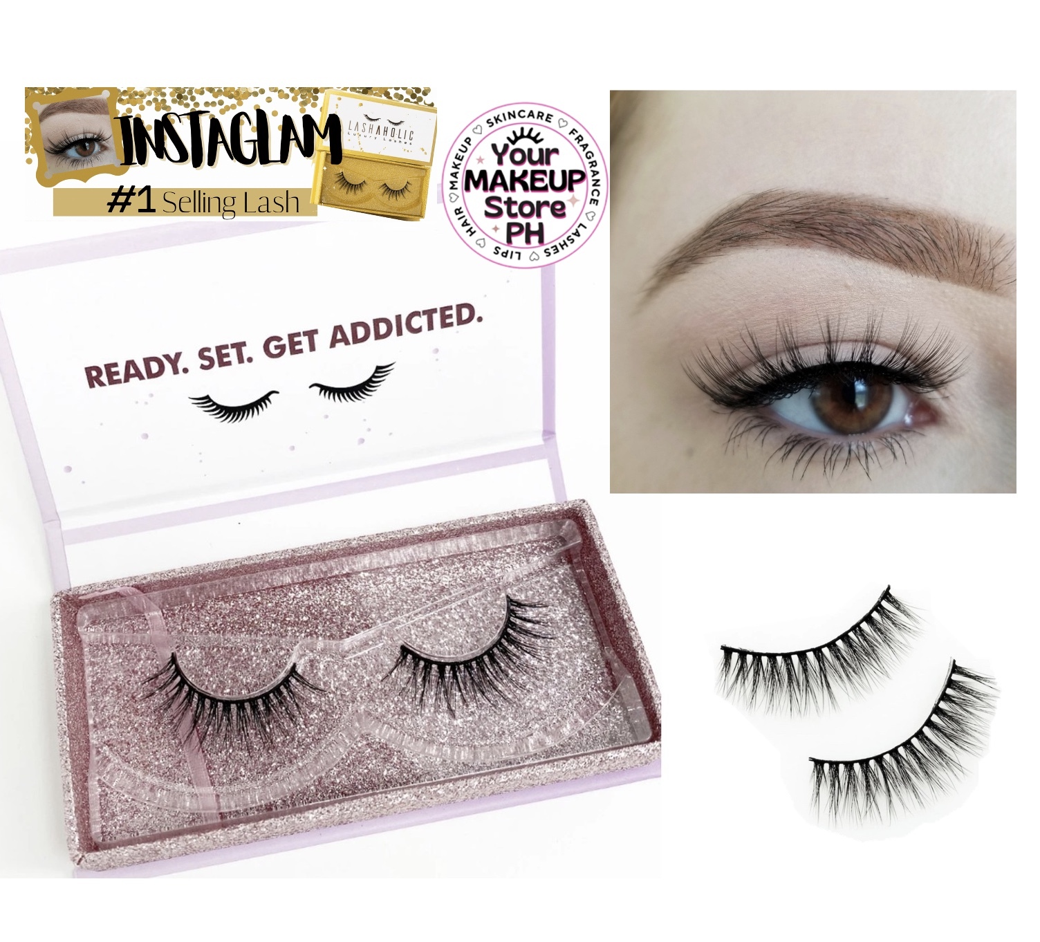 LASHAHOLIC Luxury Lashes THEY'RE REAL, I SWEAR- SPECIAL