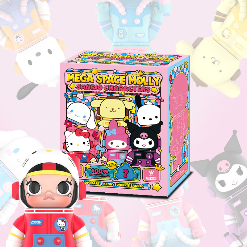 Pop Mart Mega Space Molly Sanrio Characters 三麗鷗家族 盲盒 40