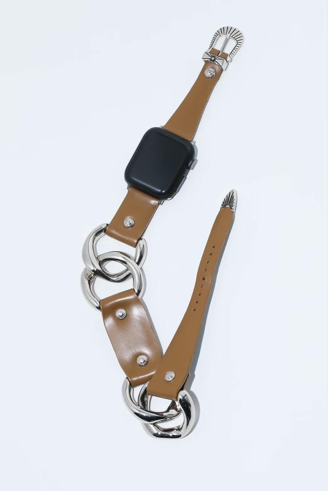 TOGA - Ring chain Apple Watch Belt (焦糖)