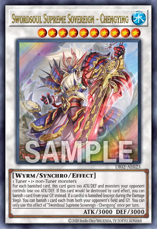 DI02-AE023 (UR)Swordsoul Supreme Sovereign - Chengying