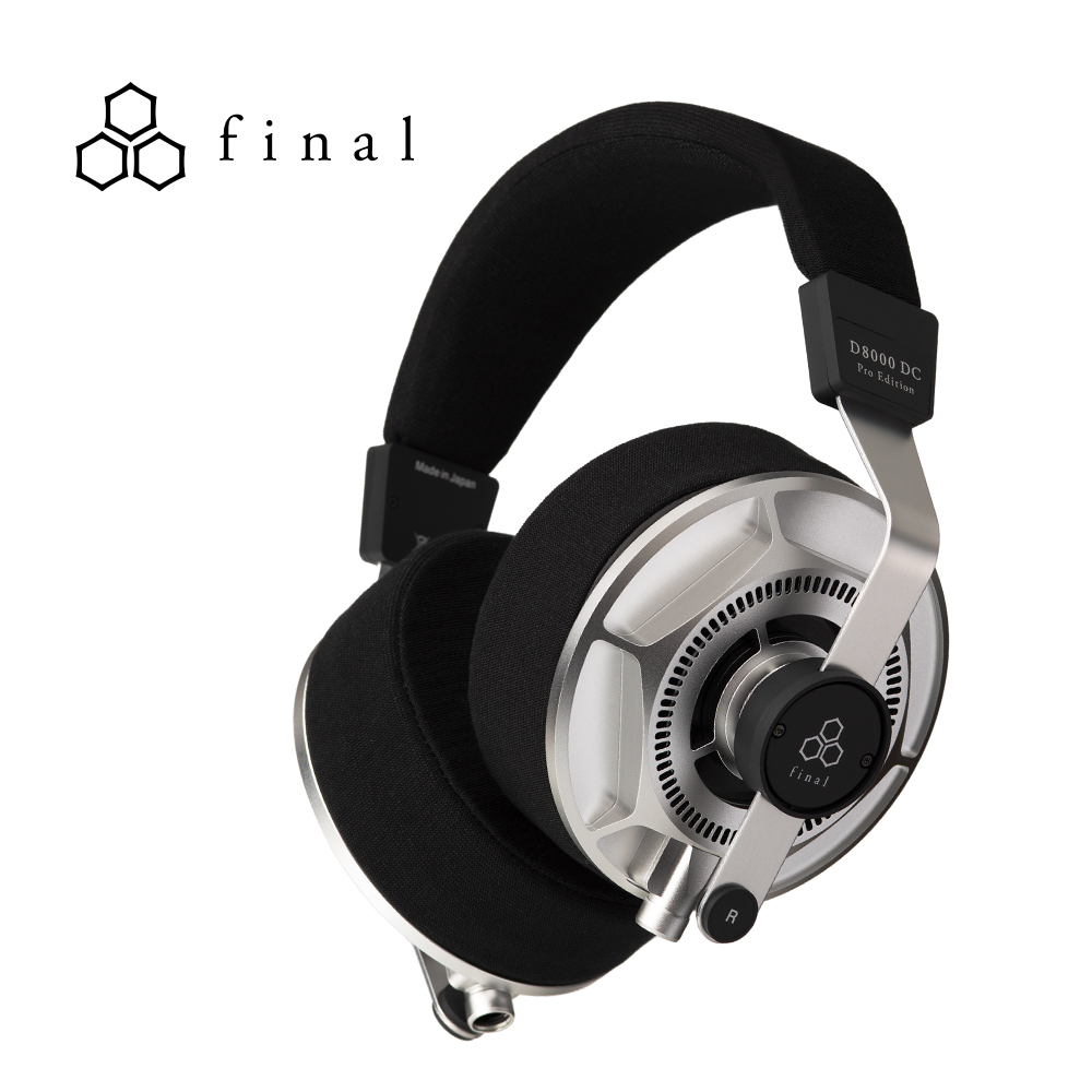 日本 final D8000 DC Pro Edition 旗艦平面振膜耳罩式耳機 音樂耳機 有線耳機