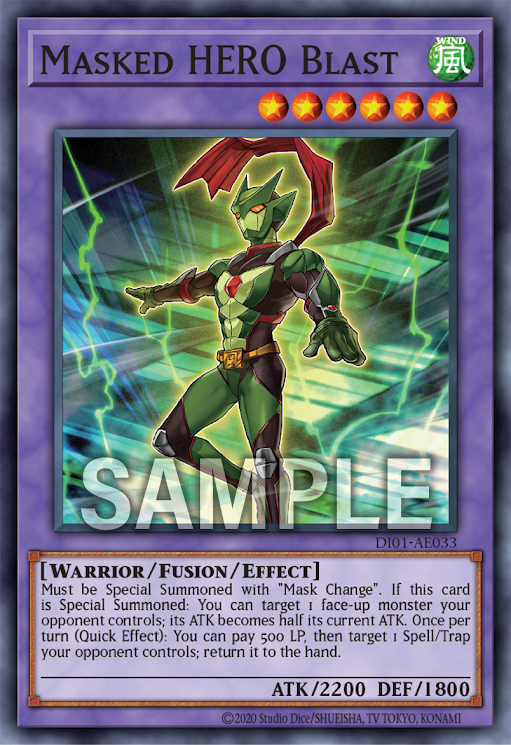 DI01-AE033 Masked HERO Blast