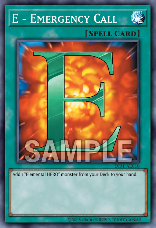 DI01-AE018 E - Emergency Call