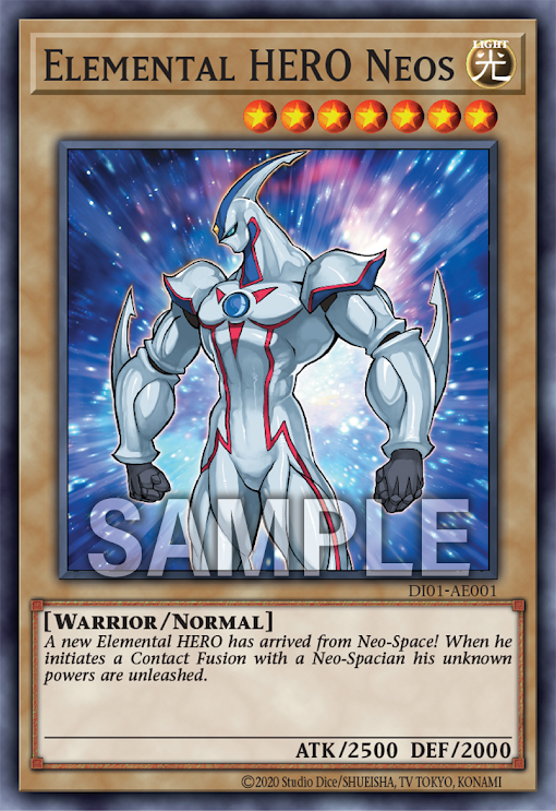 DI01-AE001 Elemental HERO Neos