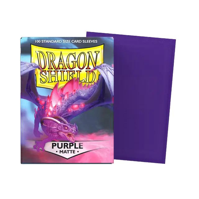 Dragon Shield Purple - Matte Sleeves - Standard Size
