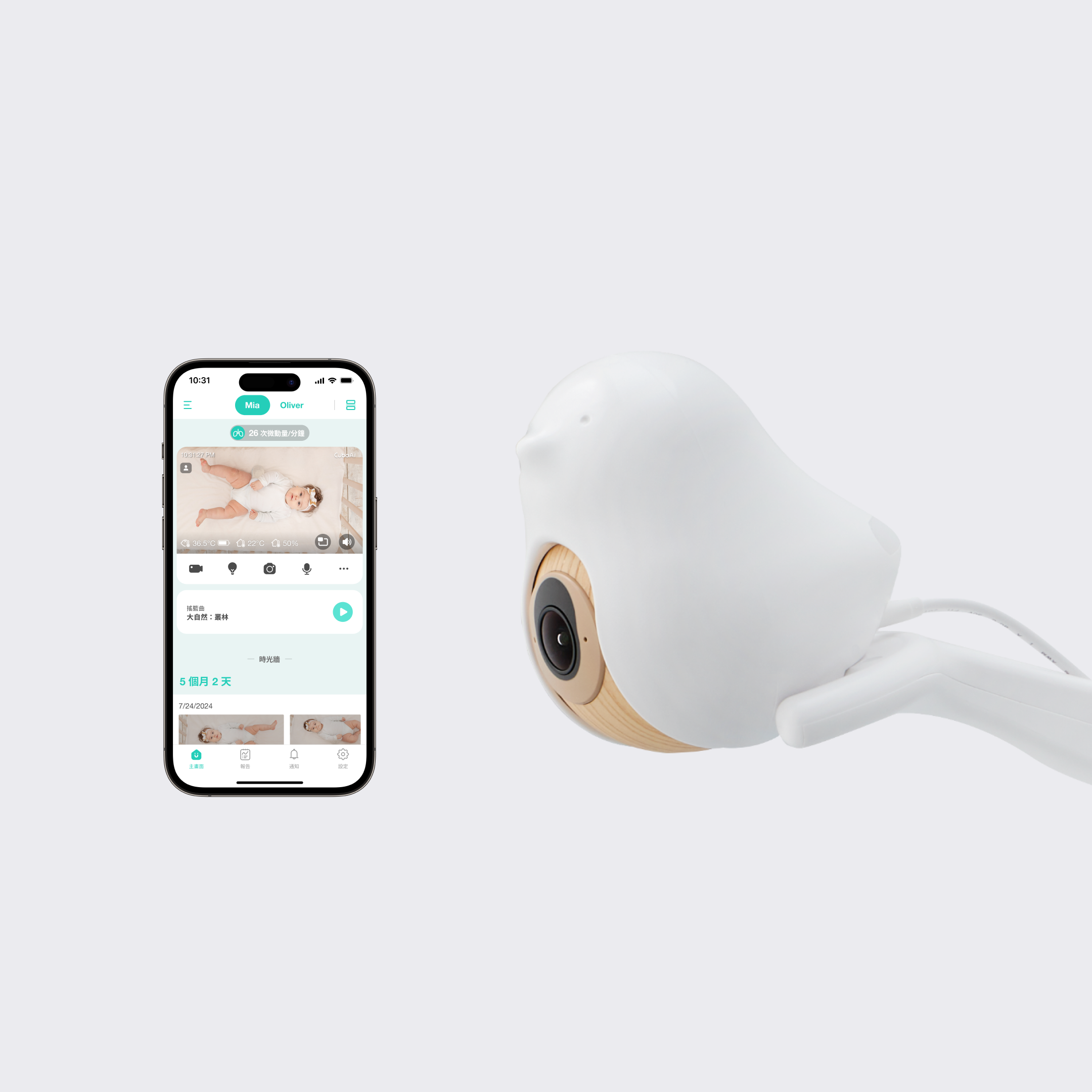 CuboAi Plus 智慧寶寶攝影機