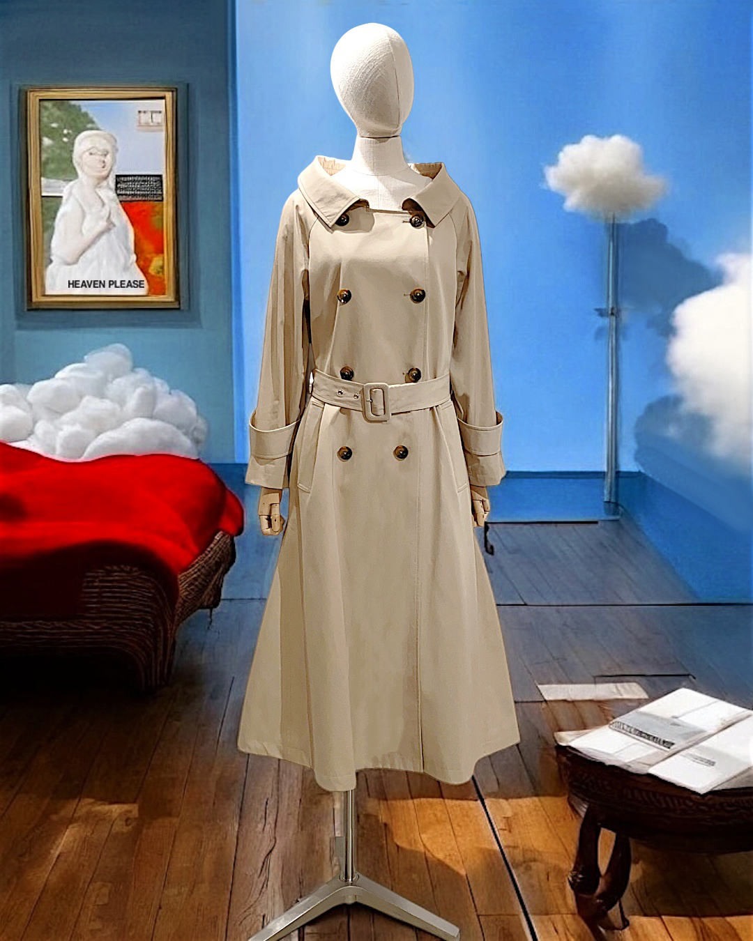 NEO HELLO STRANGER TRENCH COAT