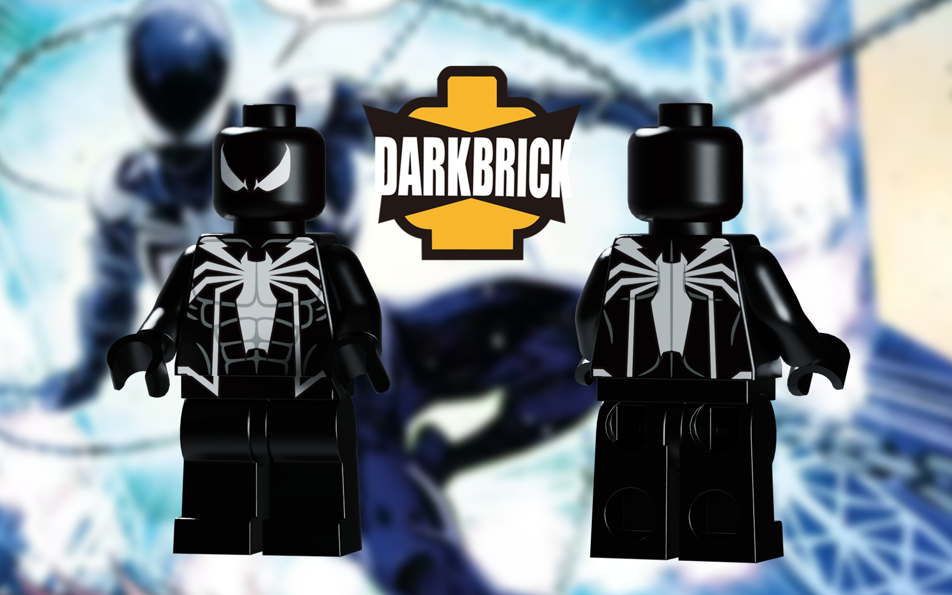 [Dark Brick][Preorder] Symbiote Spider [PADprinted]