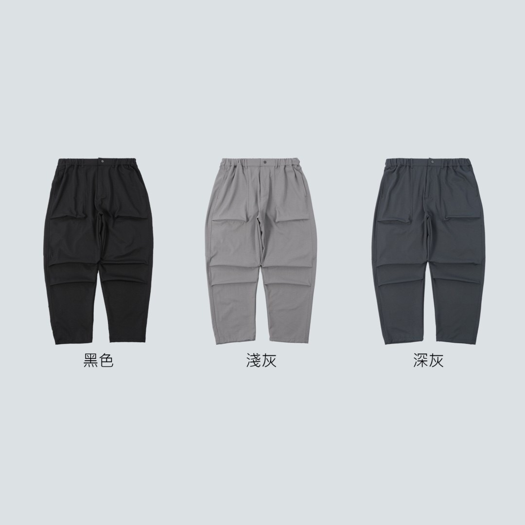 SBG 立體口袋膝蓋折線長褲 SB1019