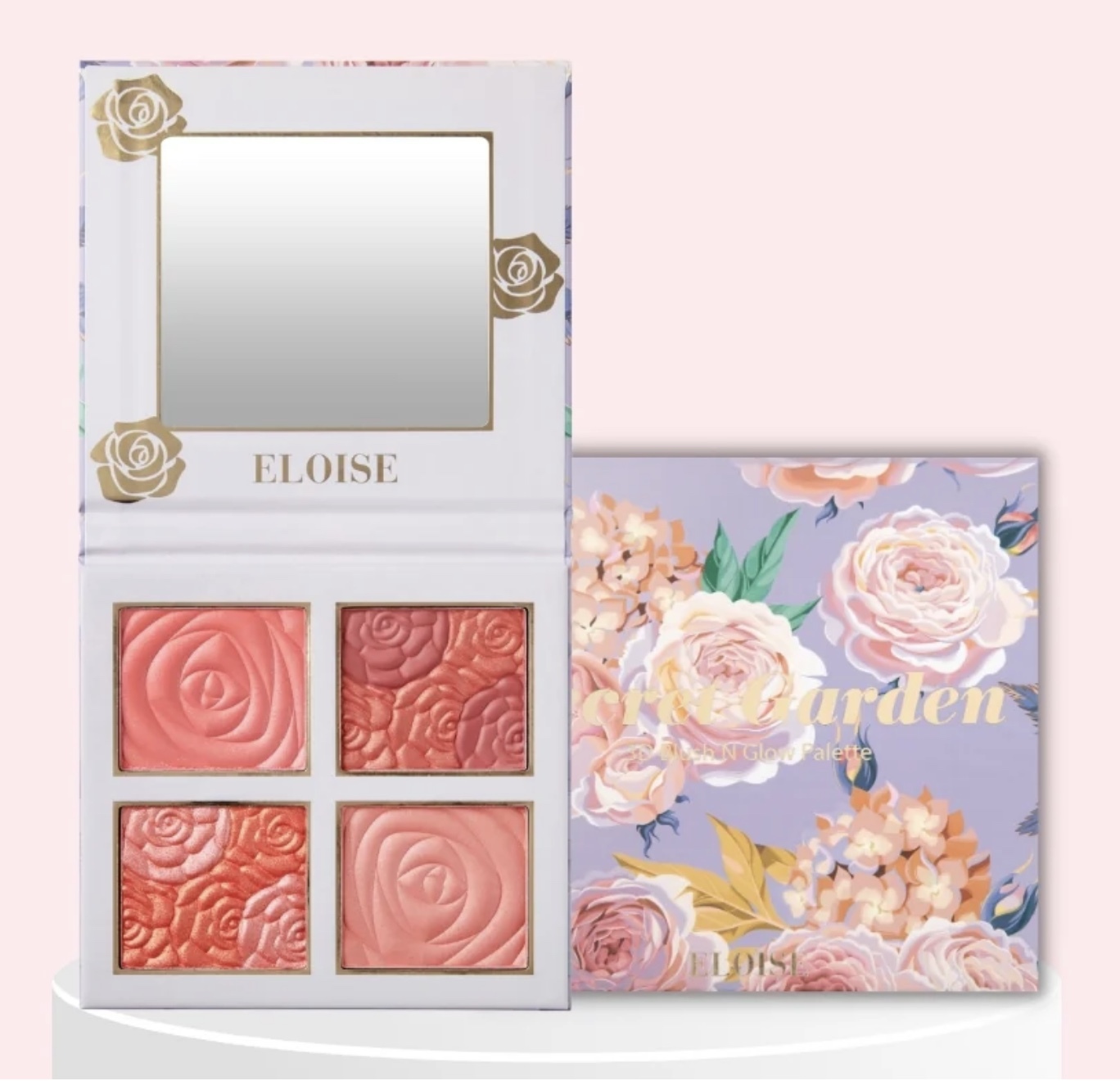 ELOISE BEAUTY Secret Garden Blush 'N Glow Palette