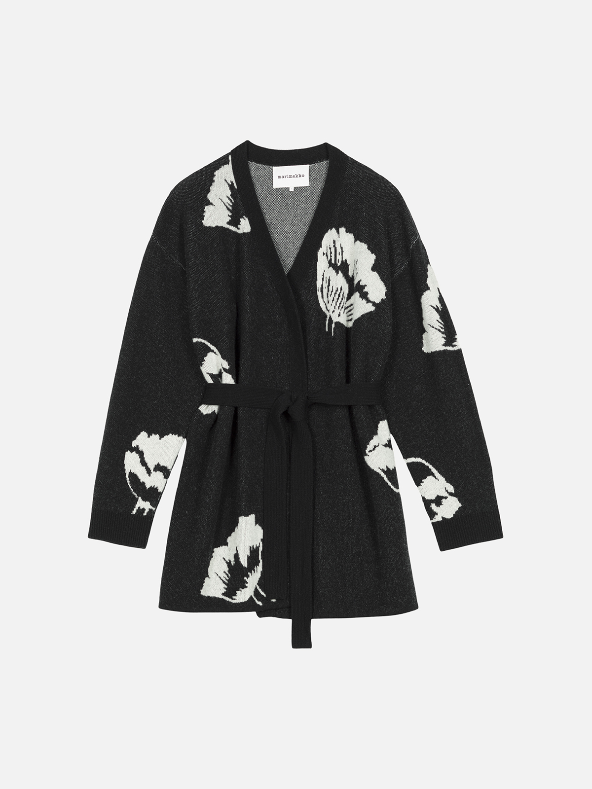 Alka Myski Knitted Wrap Cardigan 80cm